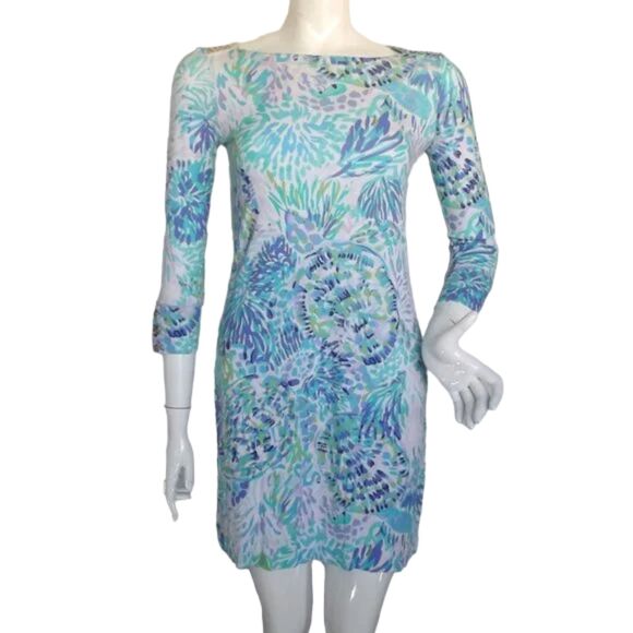 Lilly Pulitzer | Dresses | Lilly Pulitzer Dress Xs Sophie Jersey Shell ...